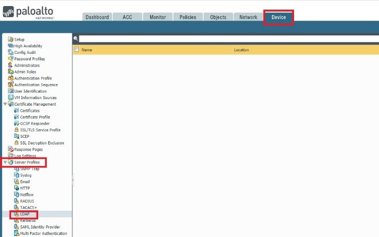 Configuring And Reconfiguring Palo Alto Firewall To Use Ldaps Instead Of Ldap